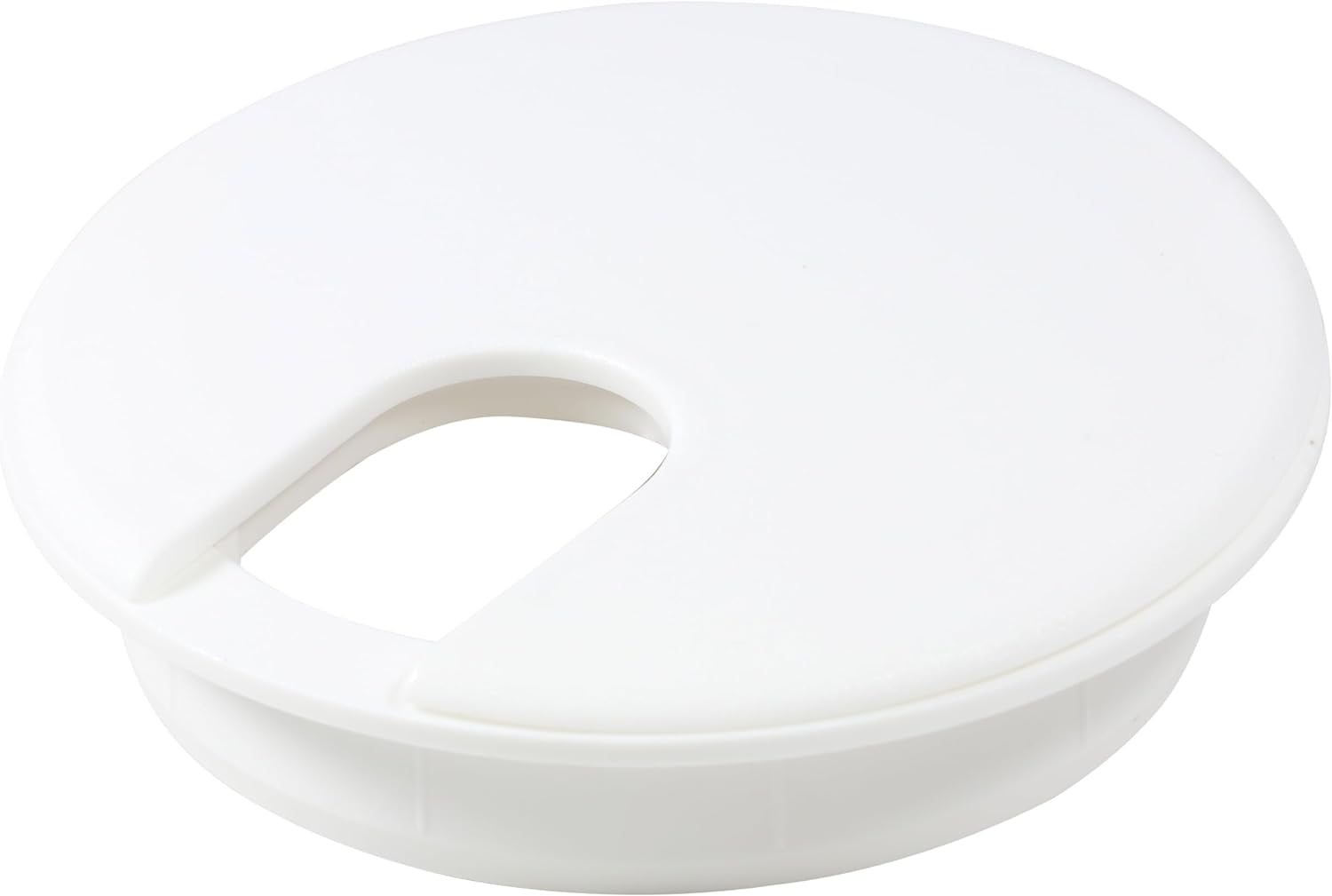 10 Pack Hardware 3" (76mm) White Round Computer Desk Table Port Wire ...