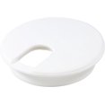 10 Pack Hardware 3" (76mm) White Round Computer Desk Table Port Wire ...