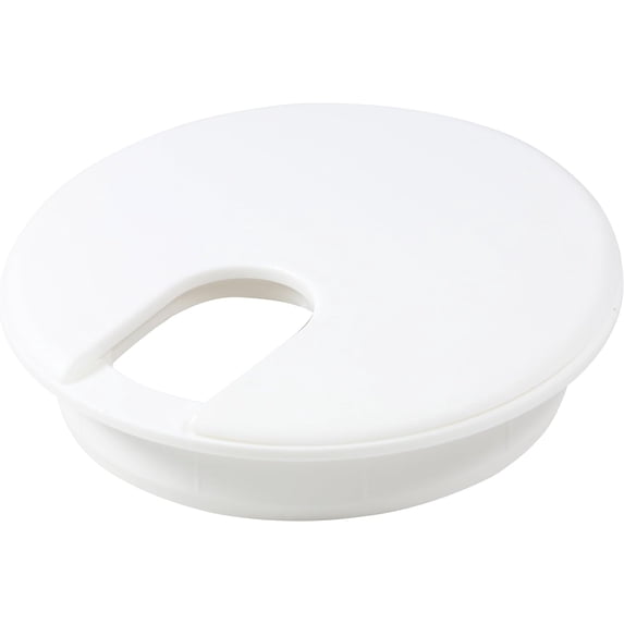 10 Pack Hardware 3" (76mm) White Round Computer Desk Table Port Wire ...