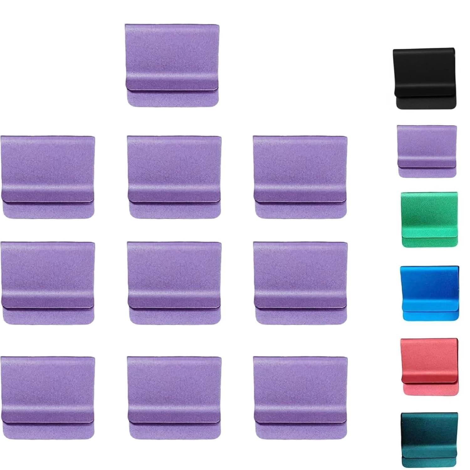 10 Pack Hat Brim Clips, Aluminum Hat Brim Clips for Engraving, Custom ...