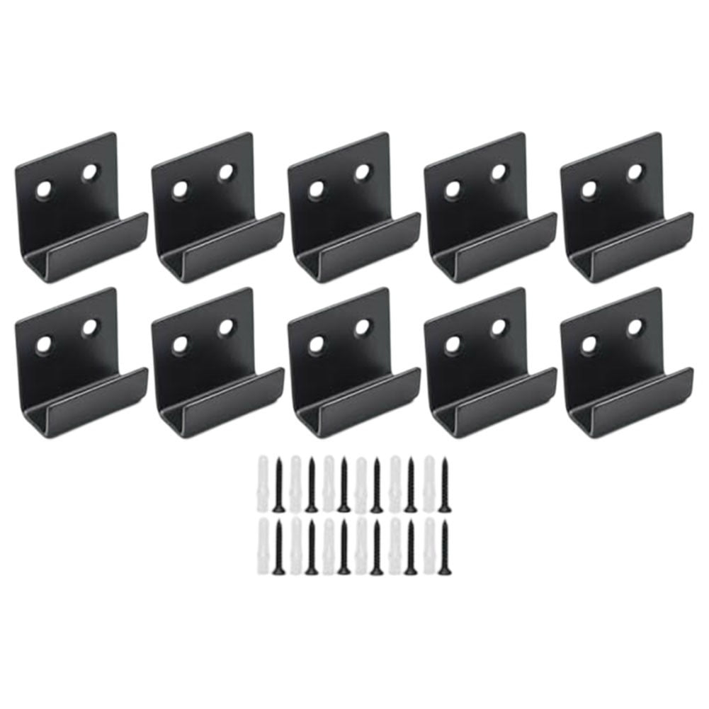 10-Pack Heavy Duty Mirror Clips Metal Mirror Hanging Kit for Wall ...