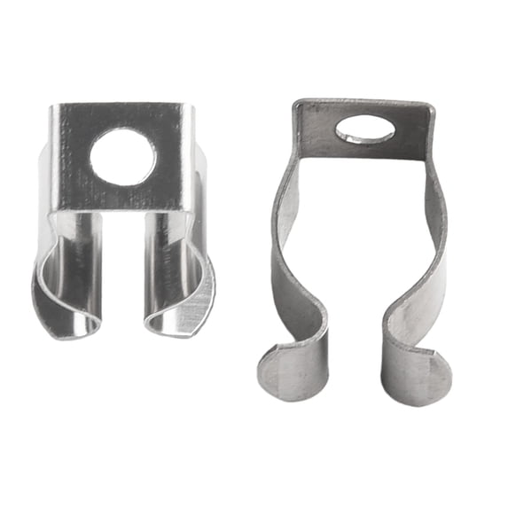 10 Pack Heavy Duty Stainless Steel Spring Clips for Tool Storage and ...