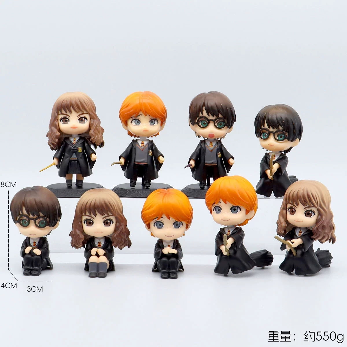 10 Pack Horror Movie Characters Jason Freddy The Clown Action Figure ...