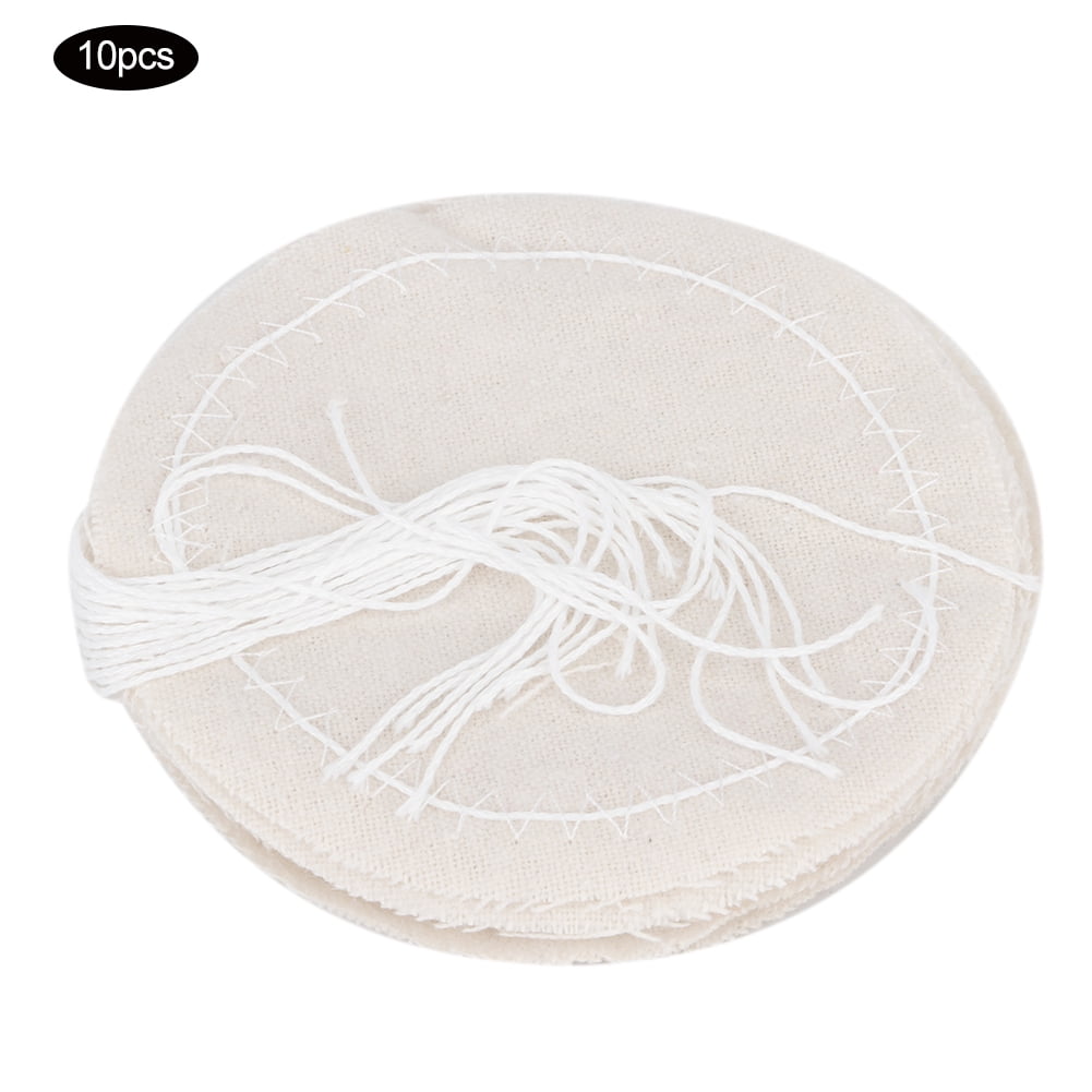 10 Pack Household Reusable Cotton Coffee Filter Cloth Replacement ...