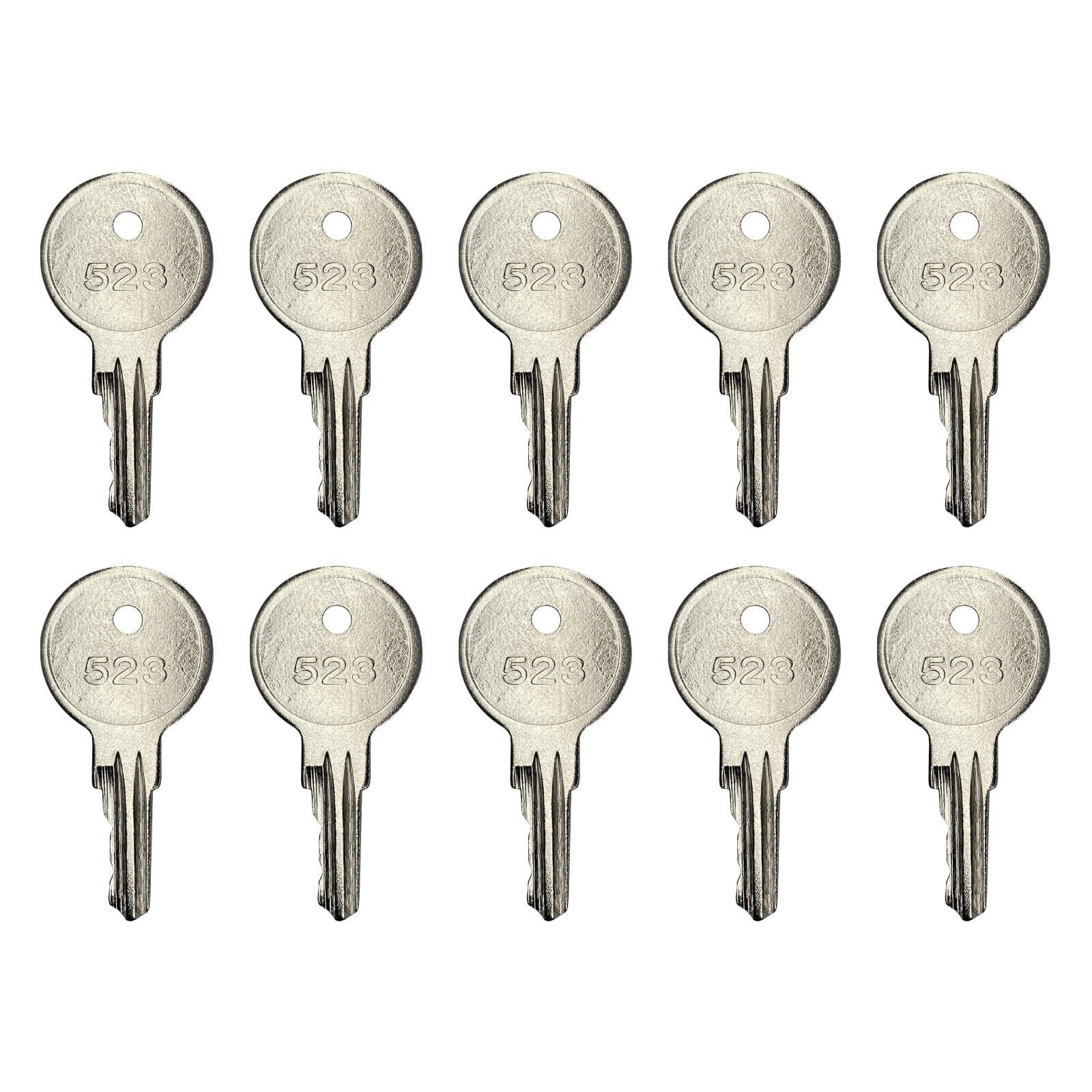 10 Pack Ignition Keys Replacement For Snorkel, Cole Hersee Lift & Boom ...