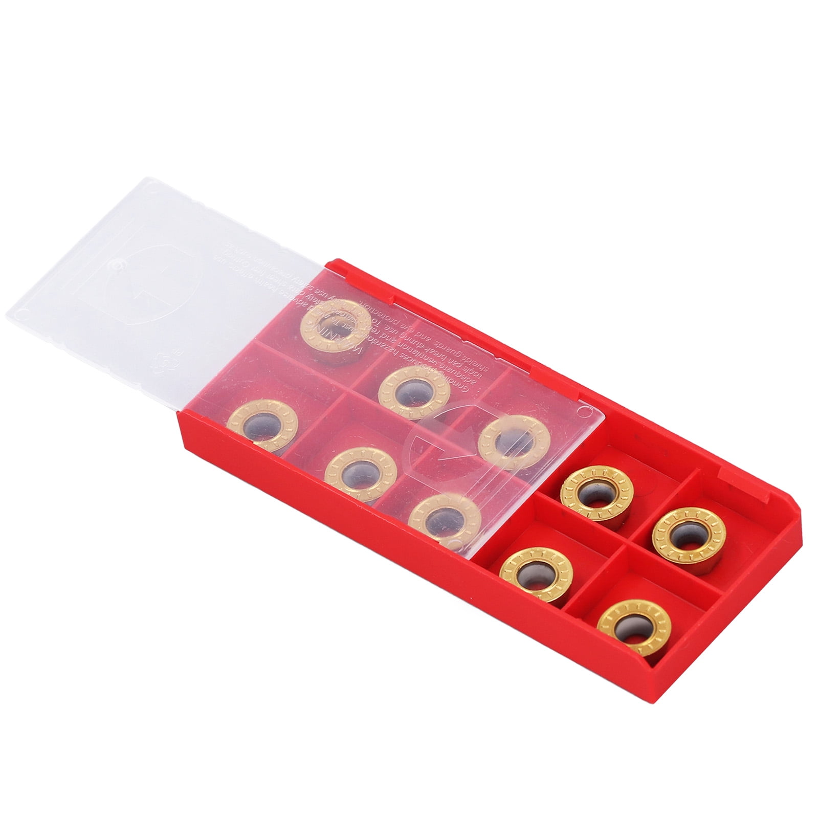 10-Pack Indexable Carbide Inserts for CNC Milling Machines - Suitable ...