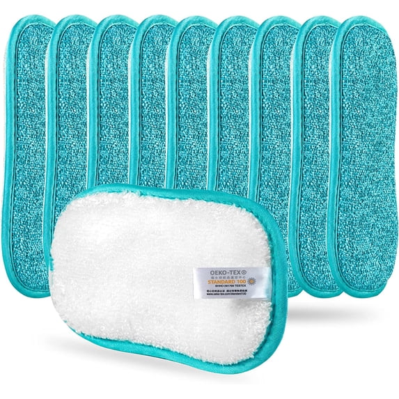 10 Pack Kitchen Dish Sponges Scrubber Non-Scratch Multi-Purpose ...