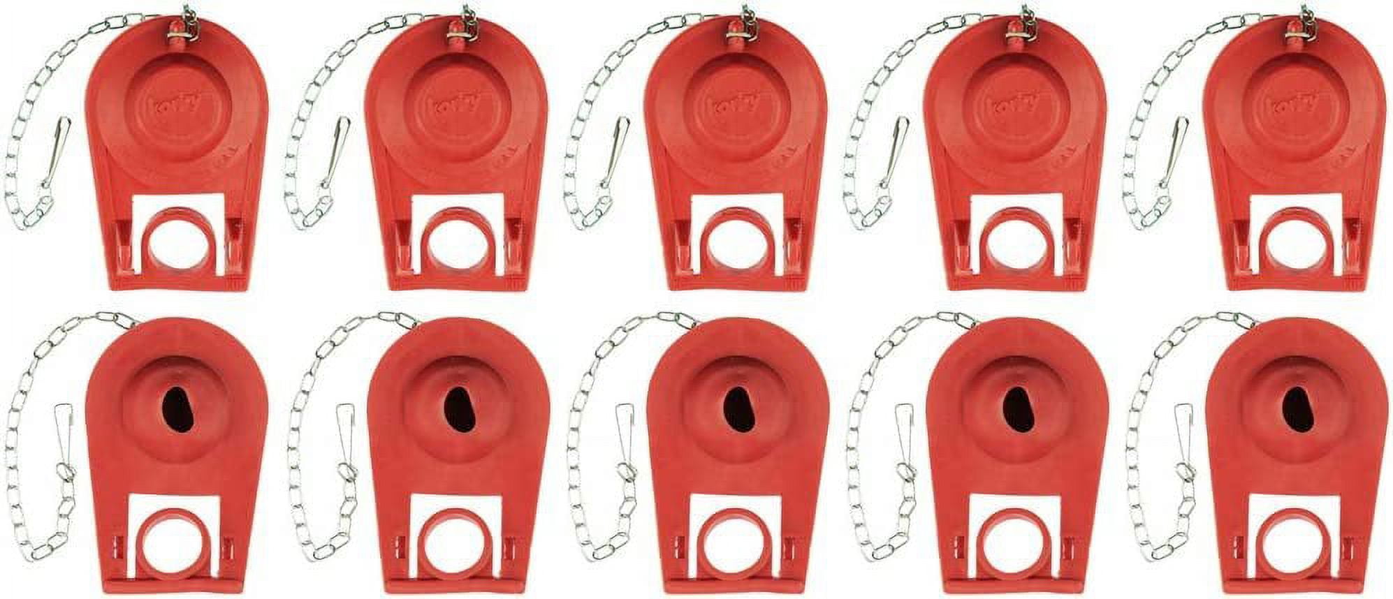 10-Pack - Korky 2000BP Fits Older Brass Flush Valves Toilet Flapper ...