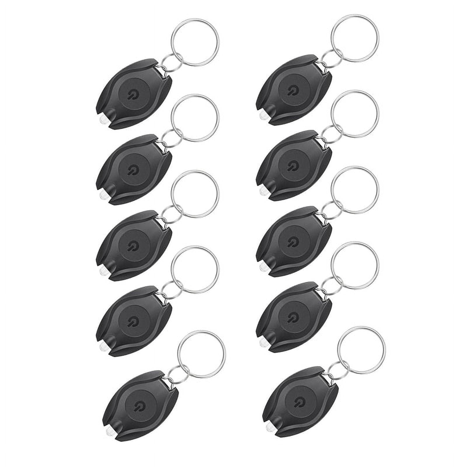 10 Pack LED Keychain Flashlight Mini LED Keychain Light Portable Ultra ...