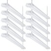 "Koda Bright 46"" LED Linkable Indoor Workshop Light with Motion Sensor ...