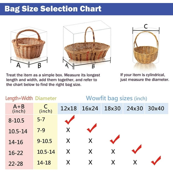 10-Pack Large Cellophane Bags with Bows for Gift Baskets, 24x30 Inch ...