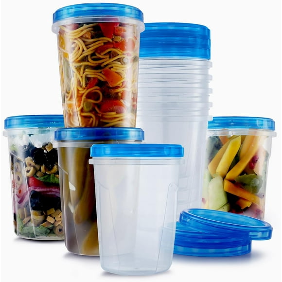 32 Oz Plastic Containers Lids