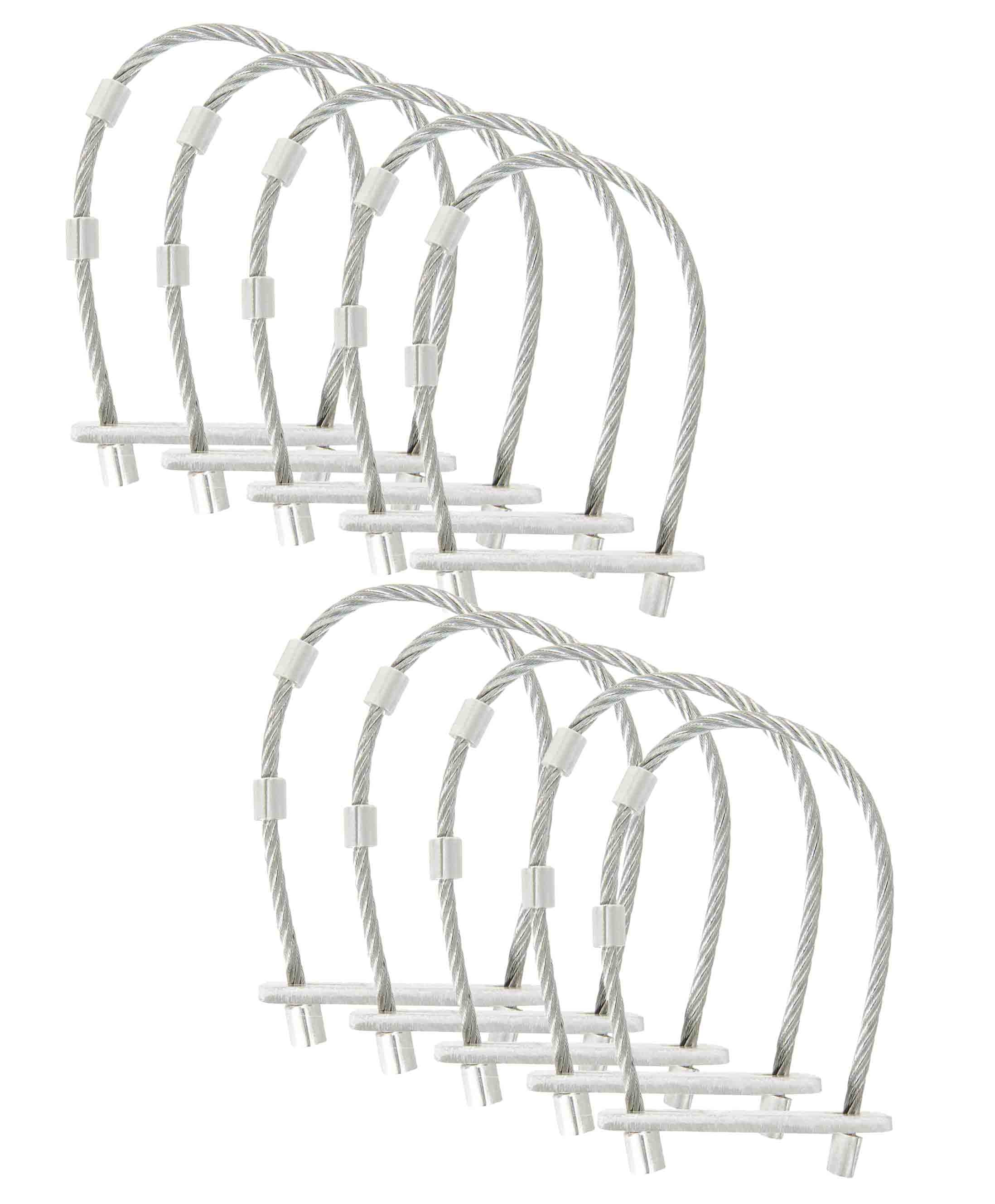 (10 Pack) Lever Binder Lock Snap Binder Safety Locking Clip - Walmart.com