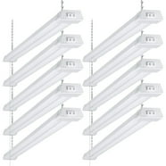 Hyper Tough 5500 Lumen 4ft Linkable LED Shop Light - Walmart.com