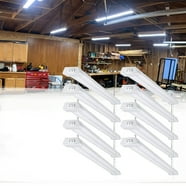 LEONLITE 4ft Linkable LED Motion Sensor Shop Lights, 40W(120W Equiv ...