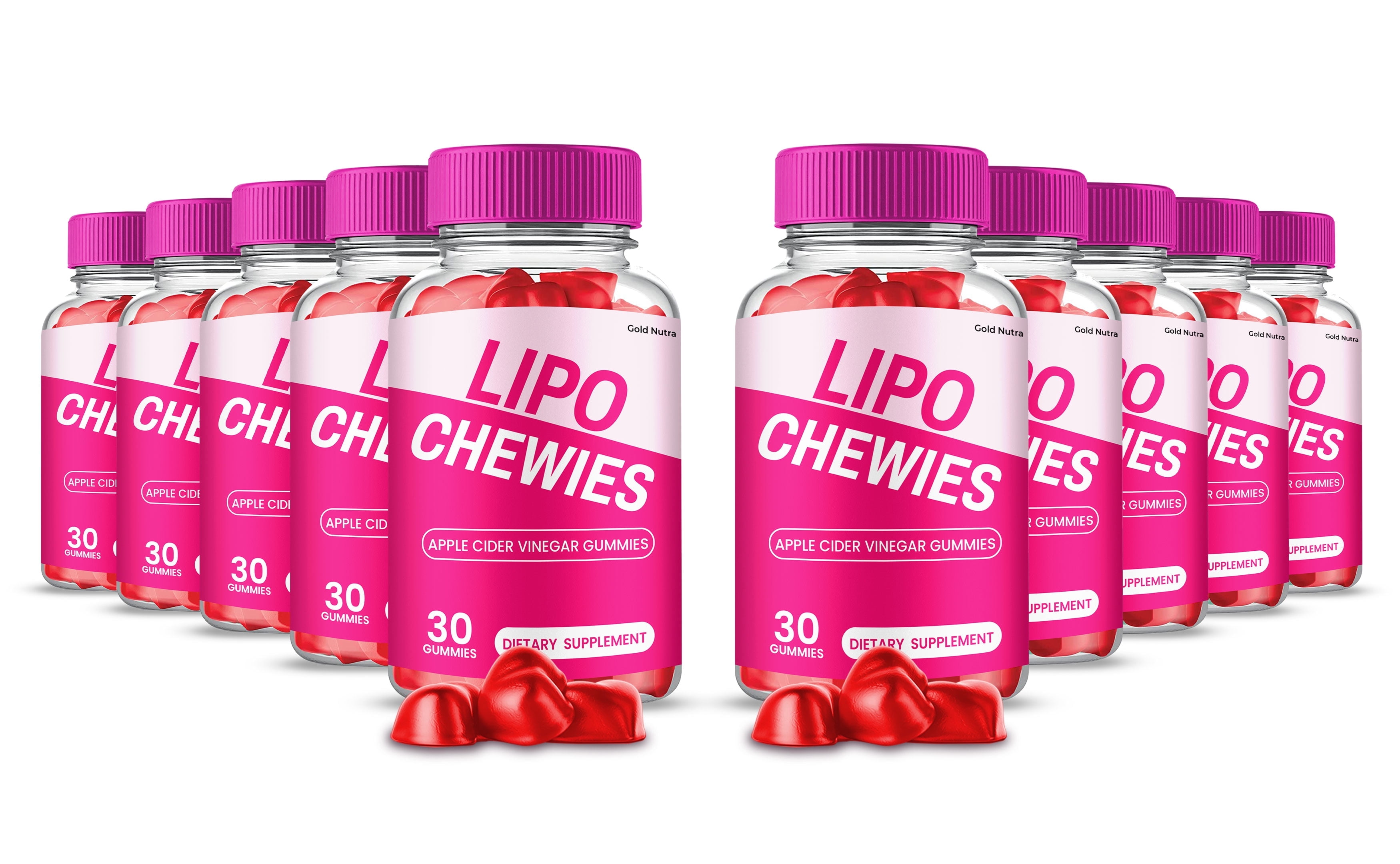 (10 Pack) Lipo Chewies, LipoChewies Keto + ACV Gummies Supplement for ...