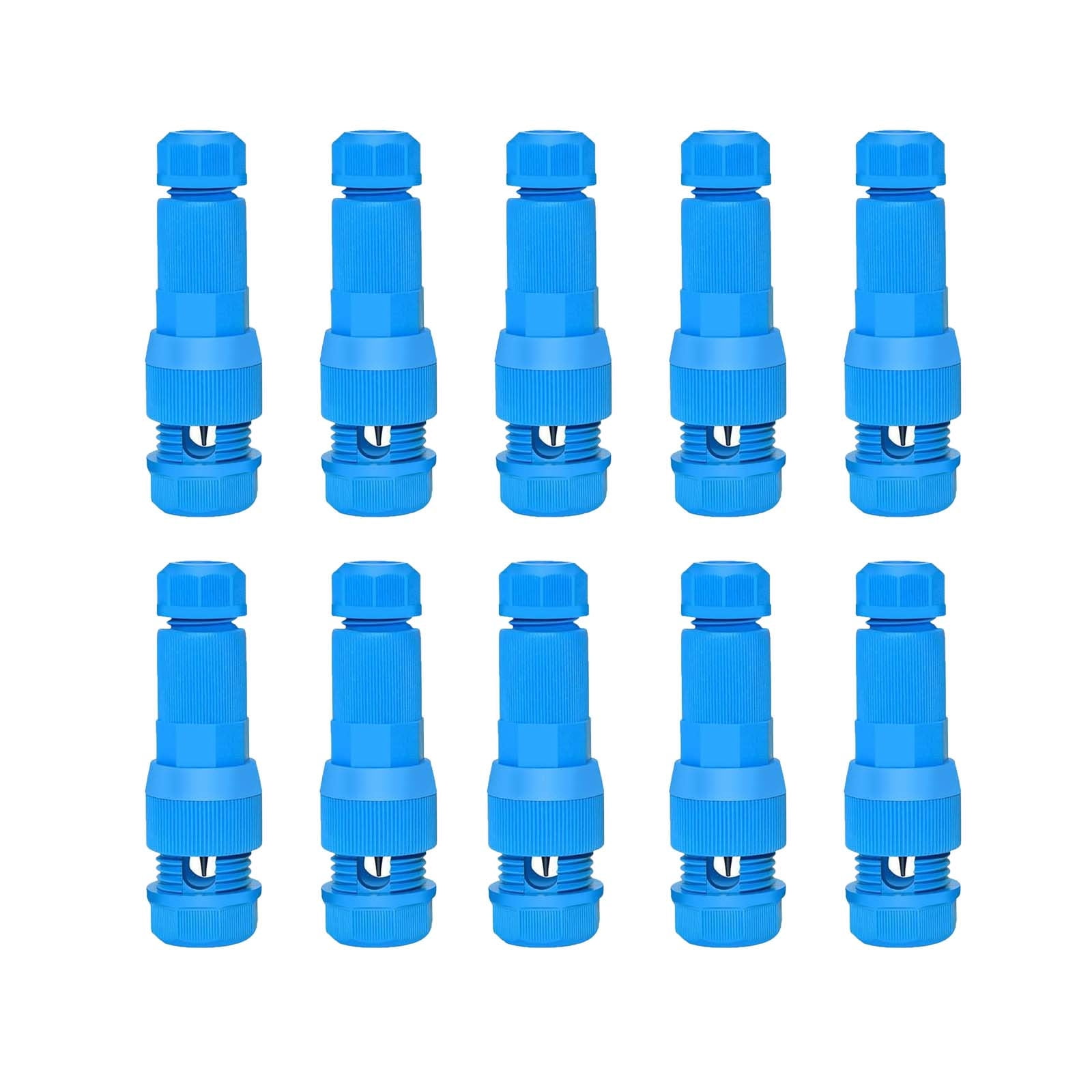 10-Pack Low Voltage Cable Connectors | Outdoor Landscape Light Wire ...