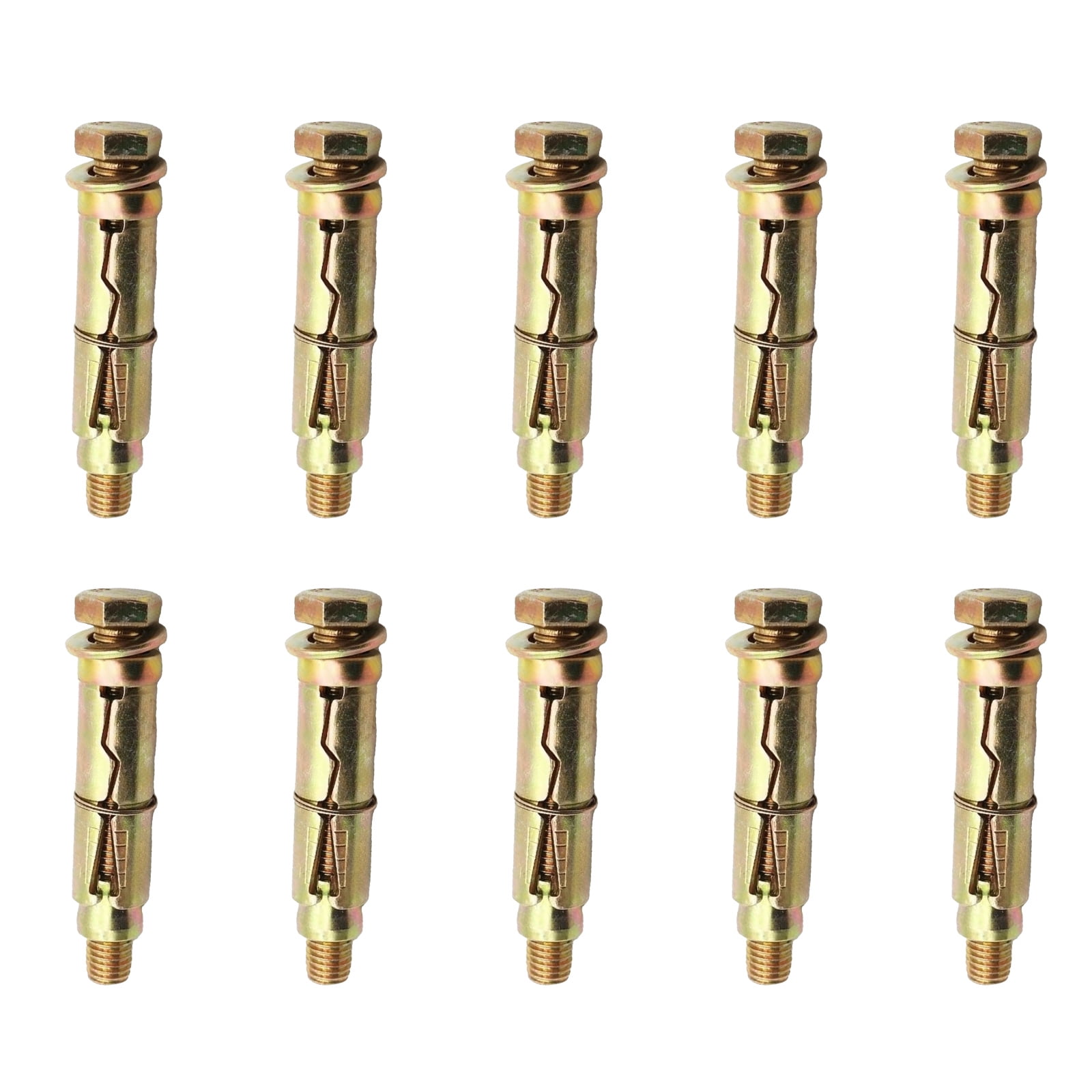 10 Pack M/8/10/12/6 Expansion Bolts High Strength Anchors for Mounting ...
