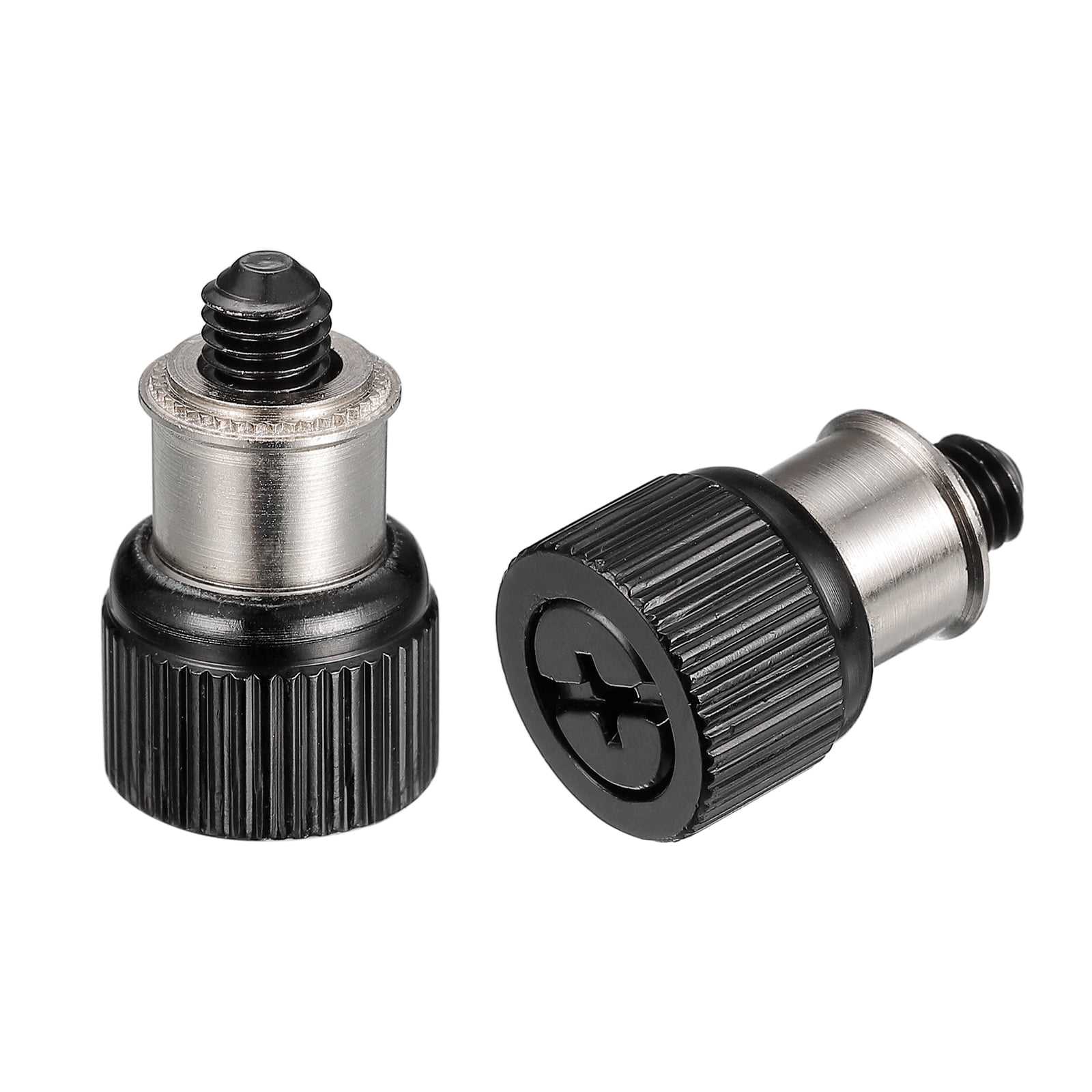 10 Pack M5x0.8x10.49mm Computer Case Thumbscrews, Knurled Head Spring ...