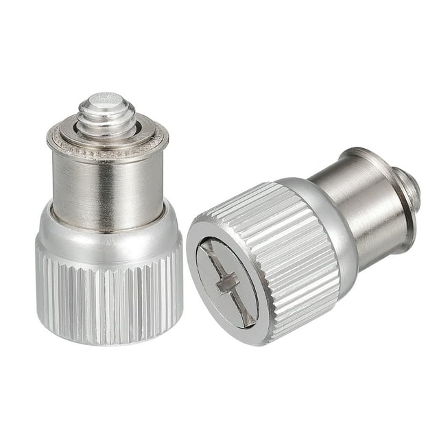 10 Pack M6x1x10.41mm Computer Case Thumbscrews, Knurled Head Spring ...