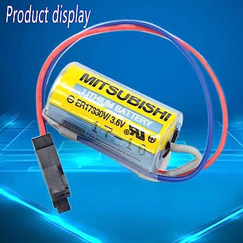 【10 Pack】 MR-BAT ER17330V Lithium Battery 3.6V 1700mAh for FANUC CNC ...