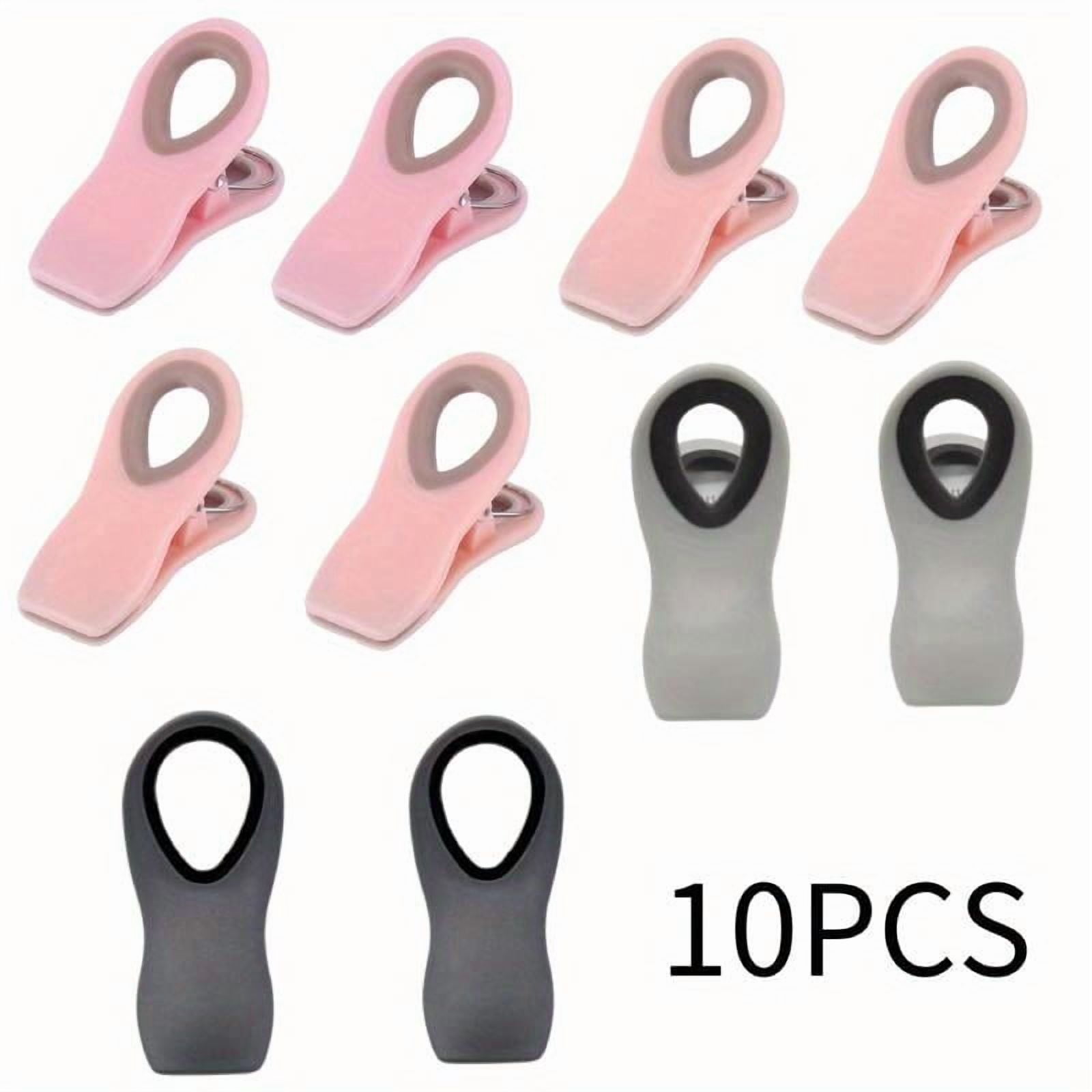 10 Pack Magnetic Chip Clips with Silicone Grip - Space-Saving Design ...
