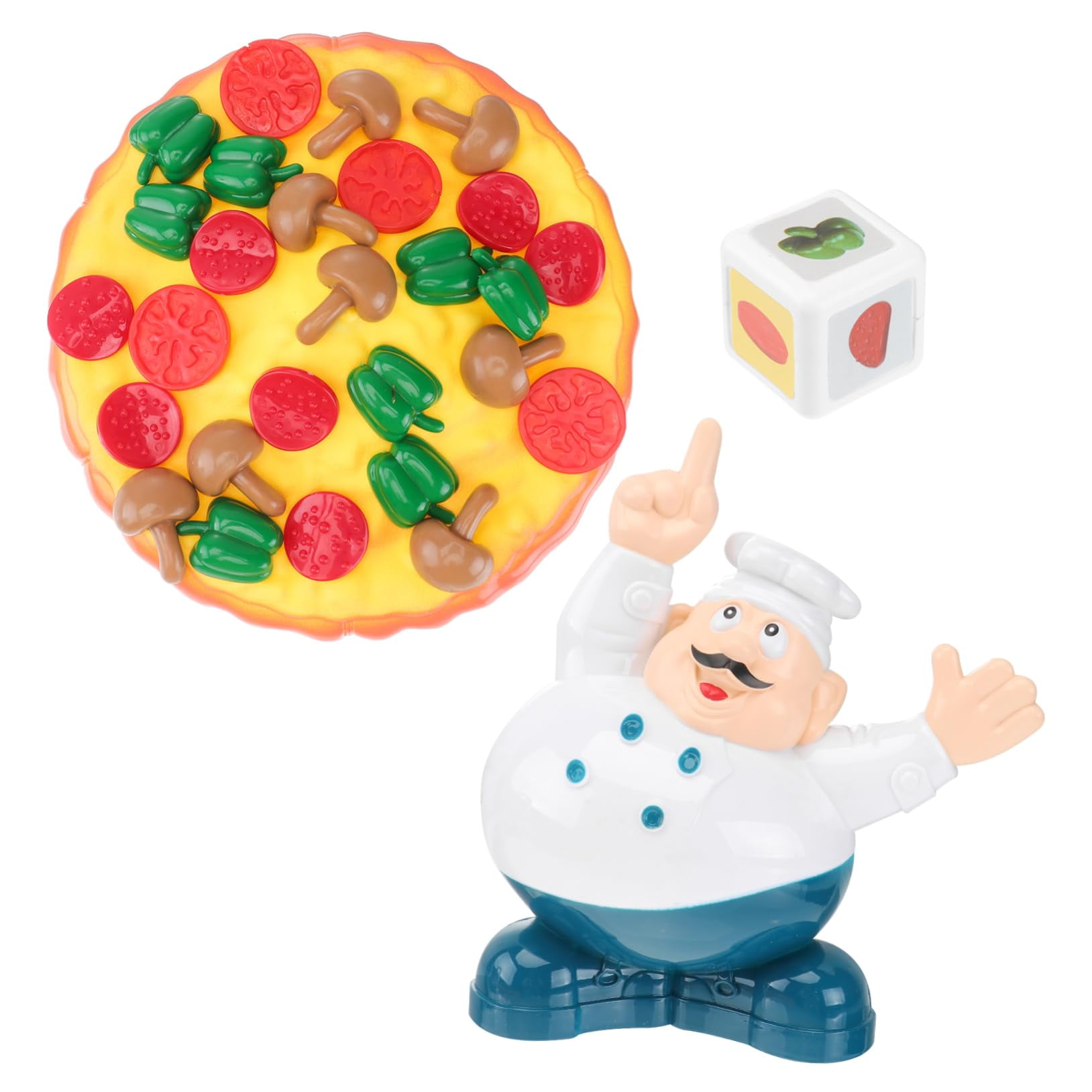 TOYANDONA Stacking Balancing Pizza DHF10 Toy Balancing Pizza Game Pizza ...