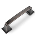 10 Pack Matte Black 3 Inch(76mm) Hole Centers Kitchen Cabinet Pulls ...