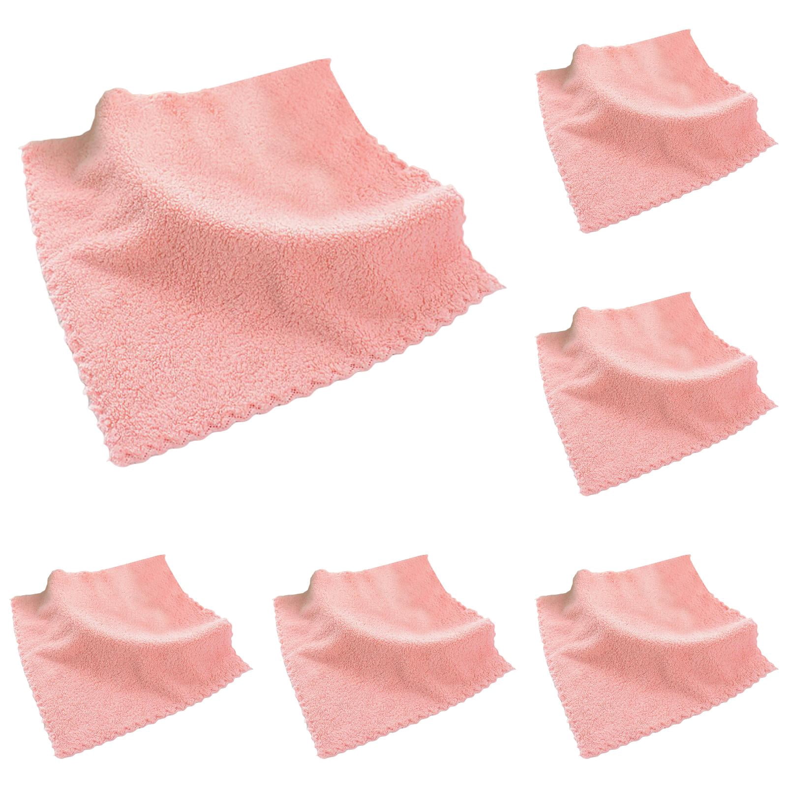 10 Pack Microfiber Facial Cloths, Fast Drying Washcloth, Face Towels ...