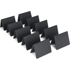 Food Label Holders and Table Number Stands for Buffets and Events