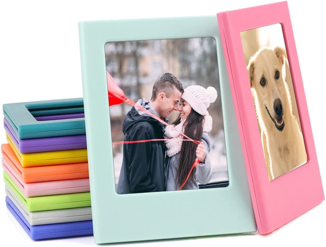 10 Pack Mini Magnetic Picture Frame, 3" Size for Fujifilm Polaroid ...