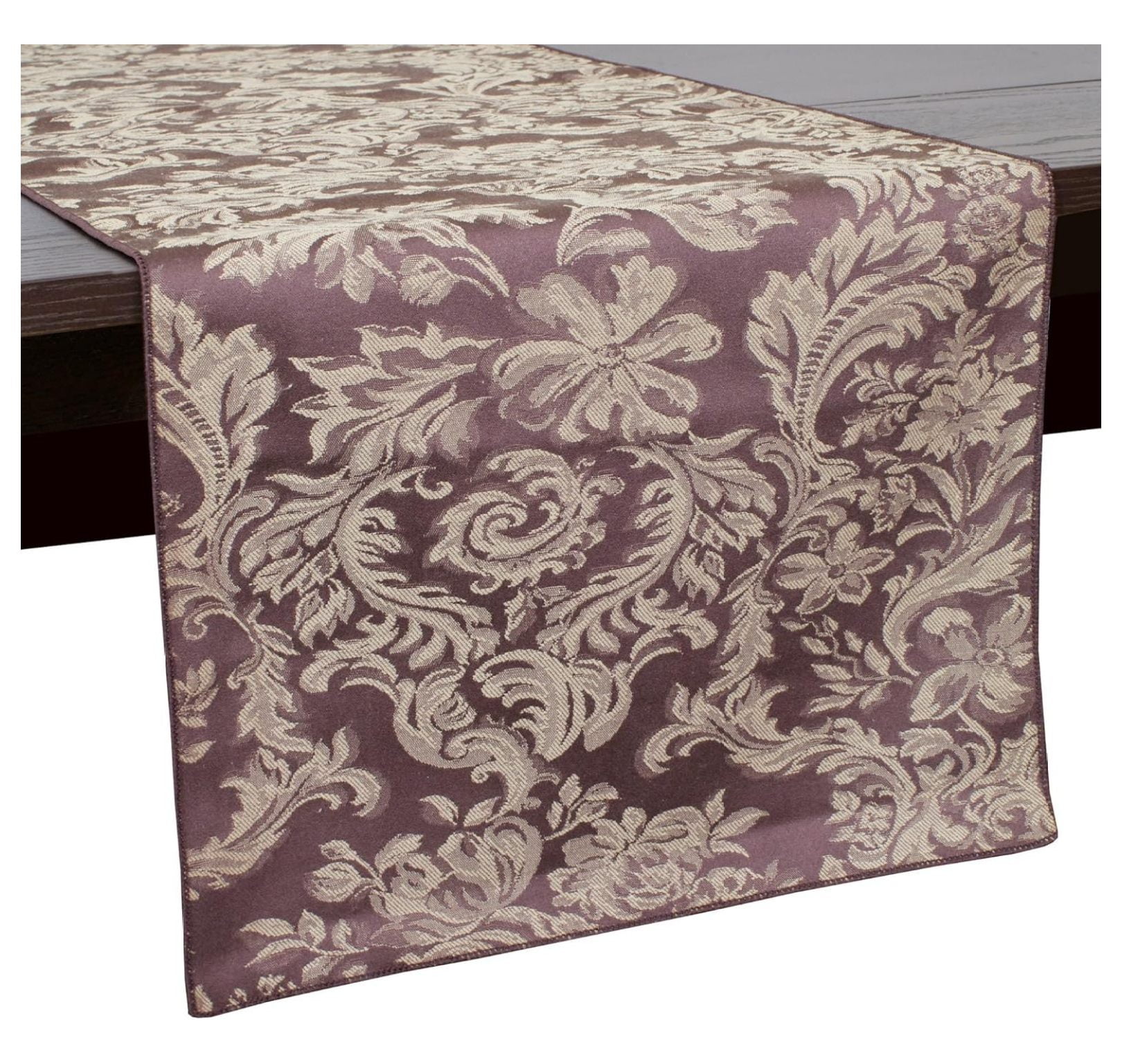 -10 Pack- Miranda 14 x 72-Inch Damask Table Runner- Jacquard Weave ...
