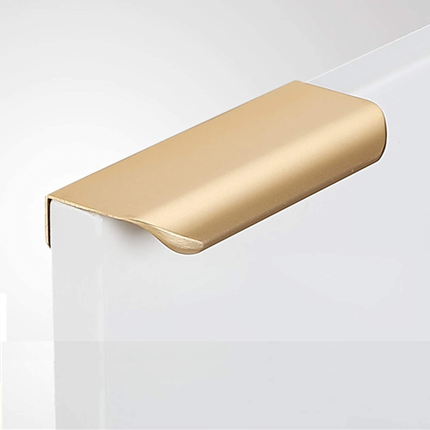 10 Pack Modern Style Finger Edge Pull Furniture DrawerHandles Hidden ...