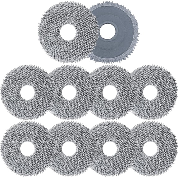 10 Pack Mop Pads for Q Revo/Qrevo S/Qrevo Pro/Qrevo Plus/Qrevo Master ...