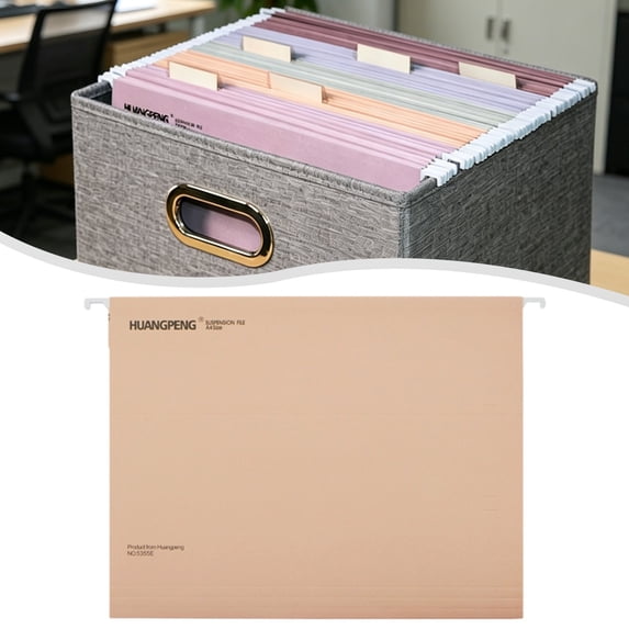 10 Pack Morandi Color Letter Size Hanging File Folders, 1 Inch ...