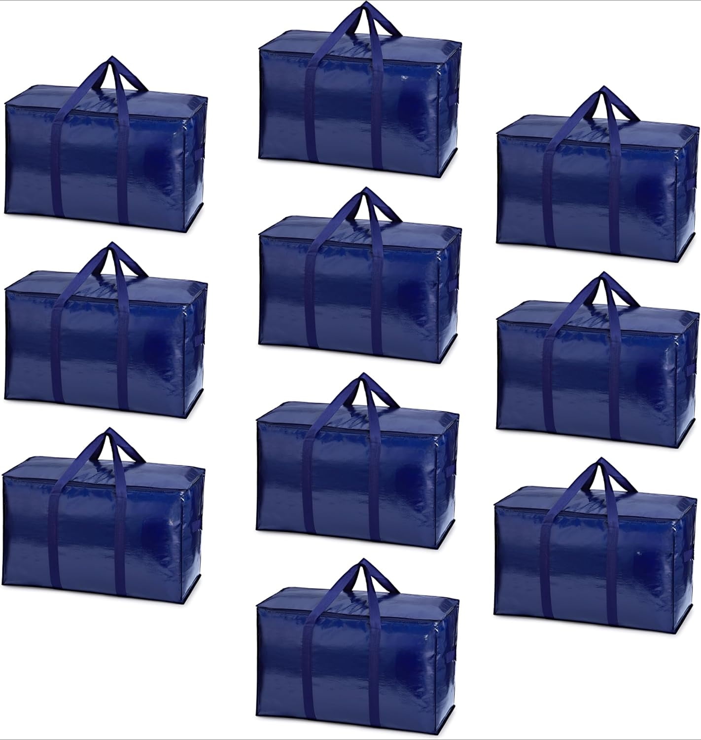 10 Pack Moving Bags, Heavy Duty, Moving Boxes Alternative, Packing ...
