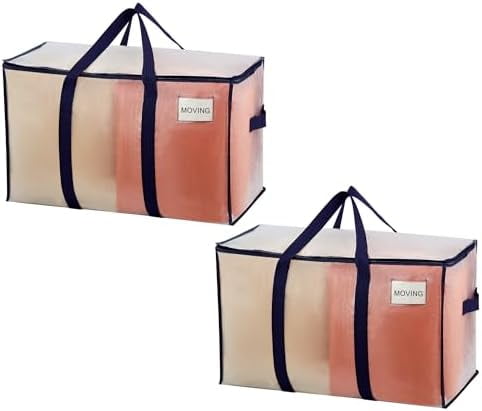 10 Pack Moving Bags, Heavy Duty, Moving Boxes Alternative, Packing ...