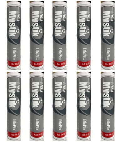 10 Pack Mystik Lithoplex RT #2 Grease NLGI GC-LB Red Tacky No. 2 (10 ...
