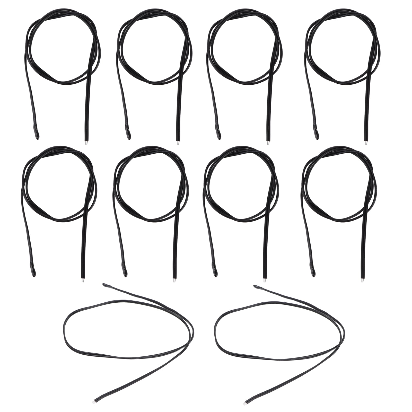 10-Pack NTC Temperature Sensor, 100K Ohm, 500mm Long, PVC Epoxy Resin ...