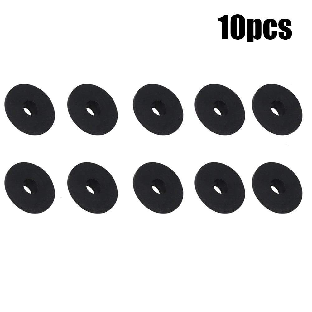 10 Pack Non-Slip Rubber Fittings for Fixing Loose Toilet Seats - 6mm ...