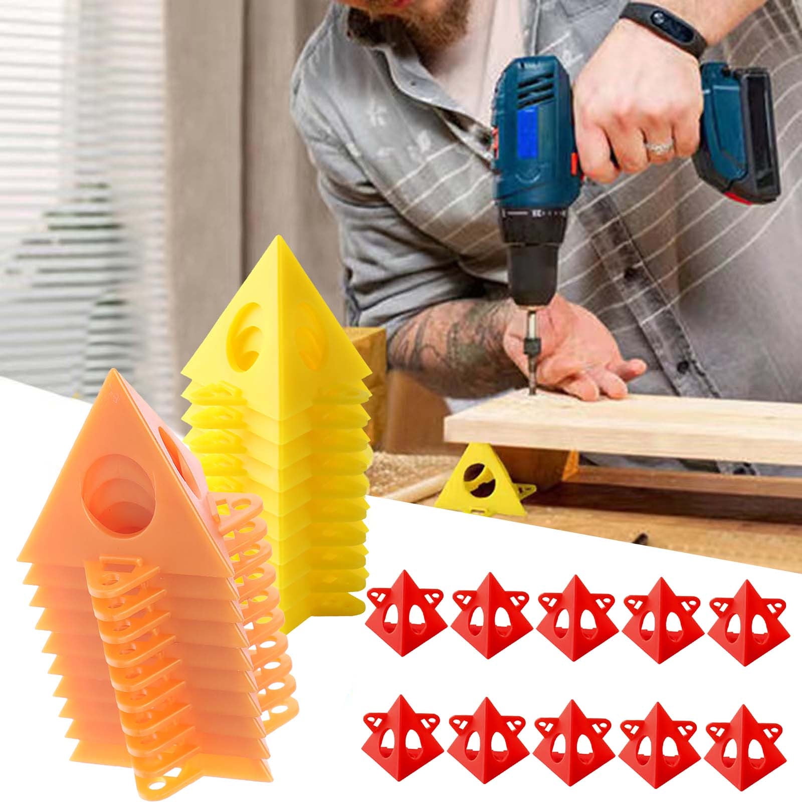 10-Pack Nonstick Painter Stands for Woodworking & Spray Painting, Mini ...