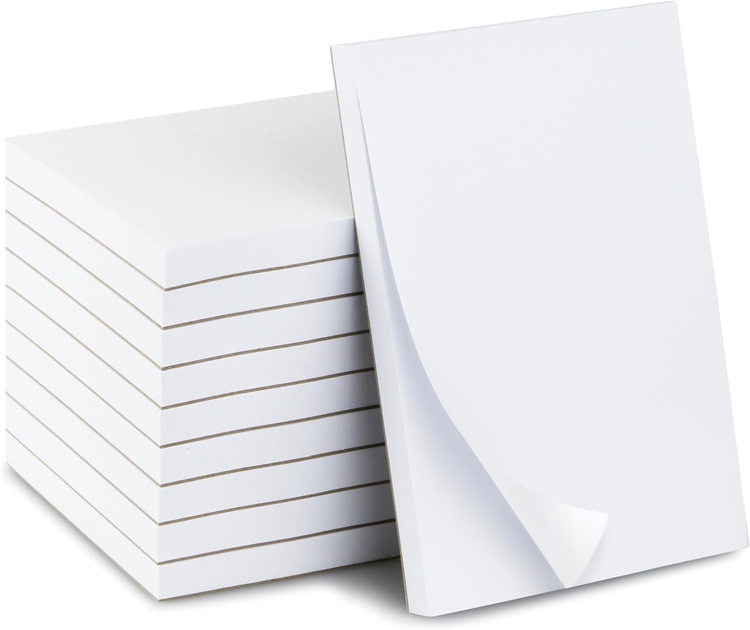 10 Pack Note Pads 4x6 | 100 Sheets Per Memo Pad | Server Note Pads ...