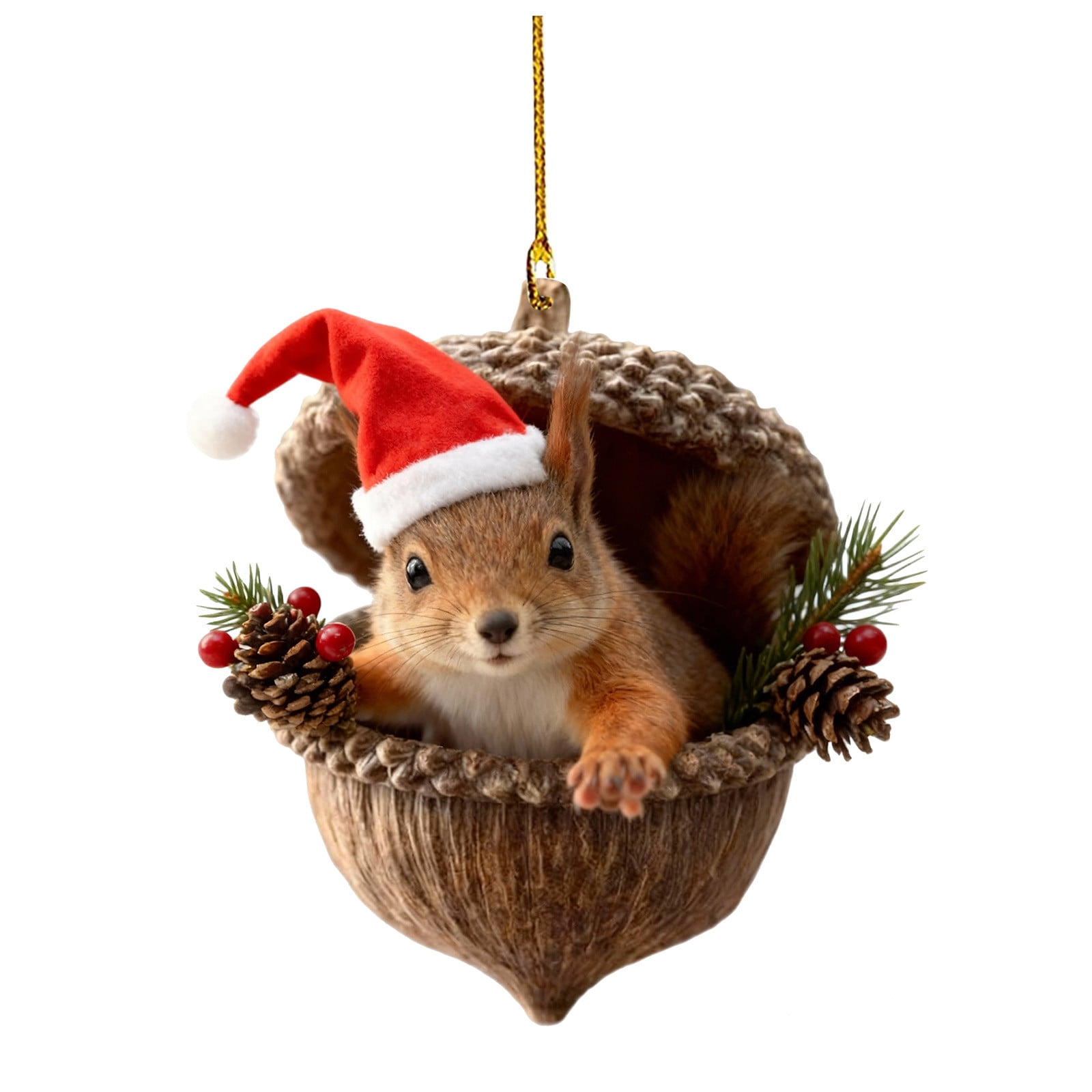 10 Pack Of Animals Christmas Ornaments Christmas Tree Animals Print ...
