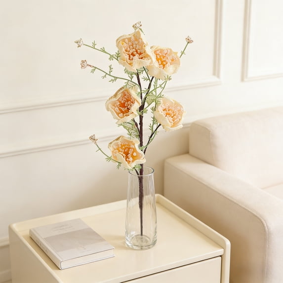 10 Pack Of Azalea Artificial Flower Realistic SilkPlants With Green ...