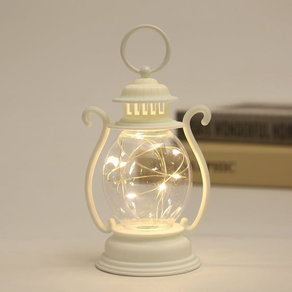 10 Pack Of Christmas Lantern LED Light String Small Oil Lamp - Walmart.com