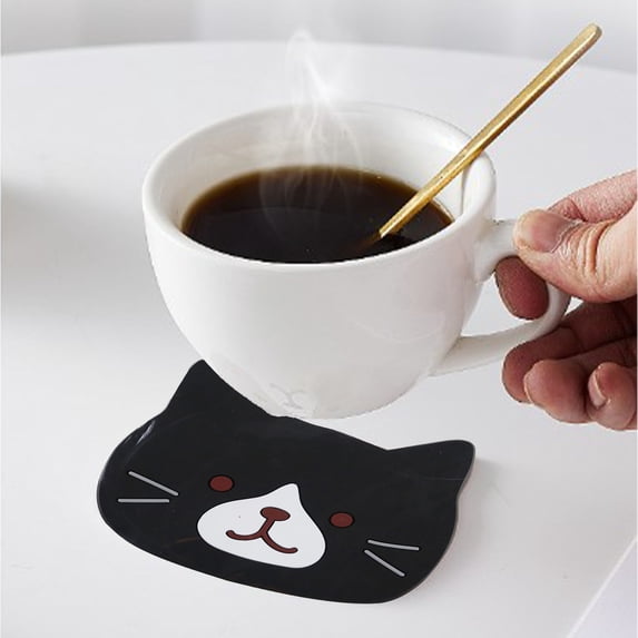 10 Pack Of Cute PVC Non-slip Mat Bowl Mat Tea Heat Insulation Mat ...