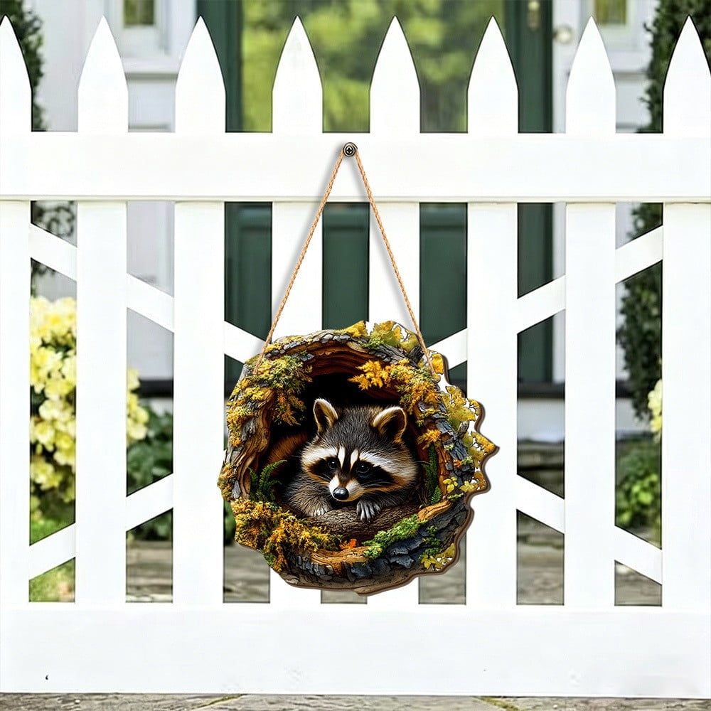 10 Pack Of Forest Garland Sloth Shaped 2D Wooden Sign - Walmart.com