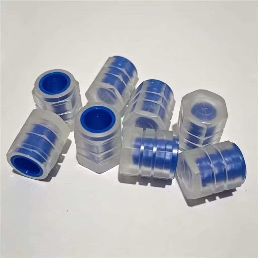 10 Pack Of Luminous Tire Caps In The Dark Reflective Wheel Covers For ...