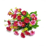 10 Pack Of Simulated Flowers Fake Flowers 28 Heads Jumping Orchid ...