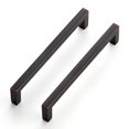 10 Pack Oil Rubbed Bronze 5 Inch Center Slim Square Bar Drawer Cabinet ...